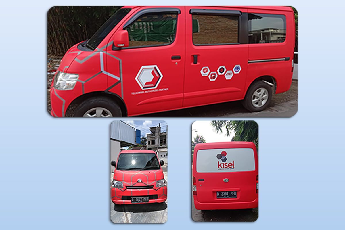 Jasa Branding Mobil di Solo | Harga Terjangkau & Gratis Deisgn